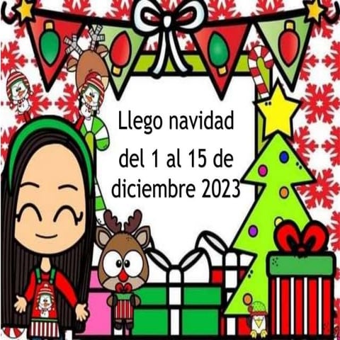 Proyecto Llego Navidad Tercero Preescolar Pptx