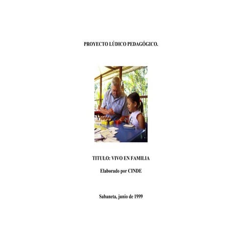 Proyecto la Familia | PDF