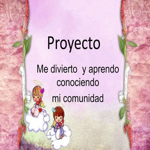 La historia de mi comunidad | PPTX