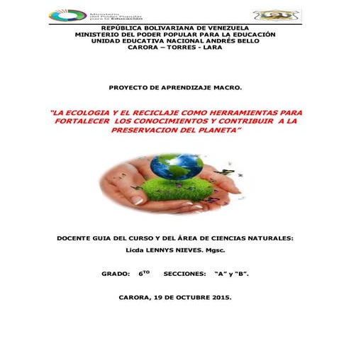 Proyecto final. mapa de simbolos patrios 1 | PPSX