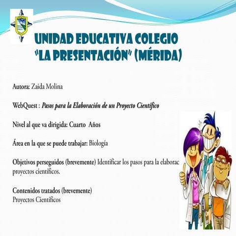 Proyectos cientificos | PPTX