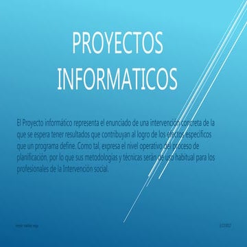 Proyectos informaticos | PPTX