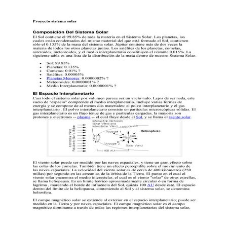 Proyecto los planetas | PPTX