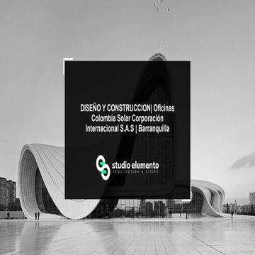 PRESENTACION PROYECTO DE CONSTRUCCION Y DISEÑO COLOMBIA SOLAR CI | PDF