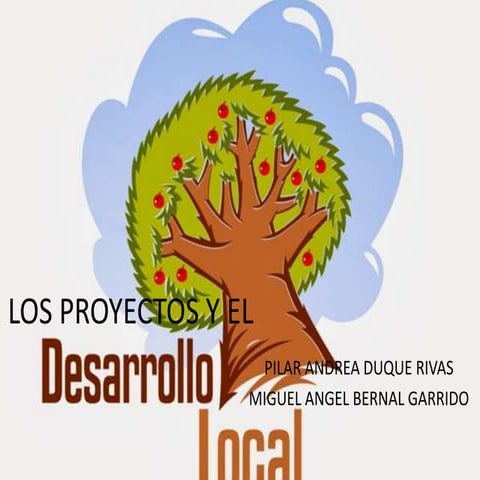 Proyectos y desarrollo local | PPTX