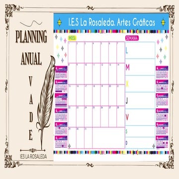 Proyecto Planning Anual 2024 (cuatricromía) VADE | PDF