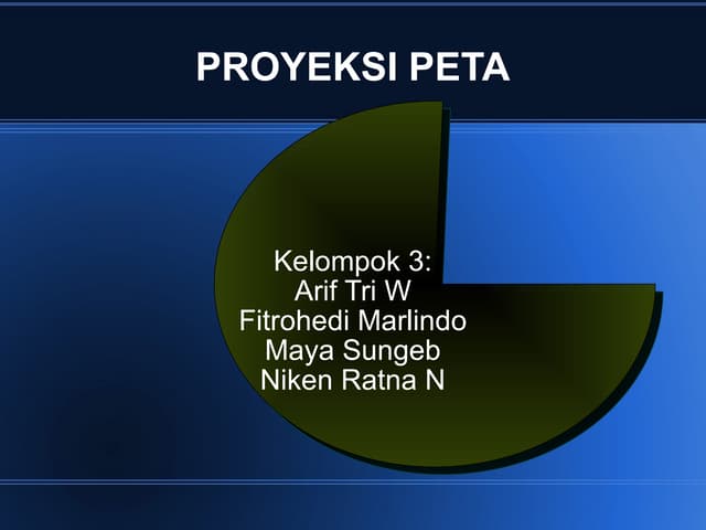 Sistem Proyeksi Peta | PDF