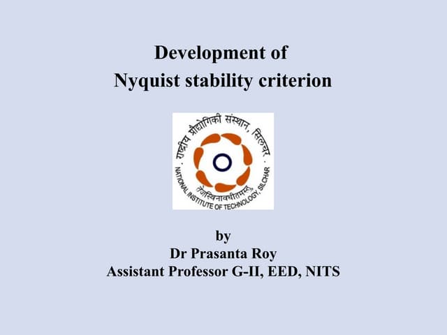 Nyquist stability criterion | PDF