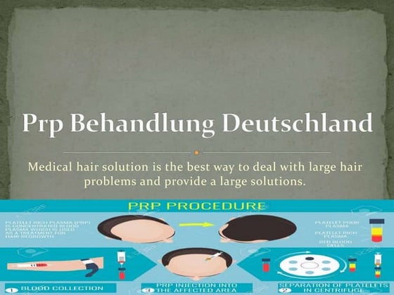 Prp behandlung | PPT
