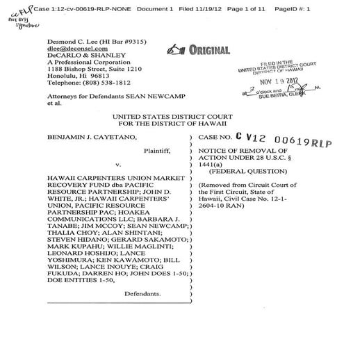 Prp motion to move | PDF | Law