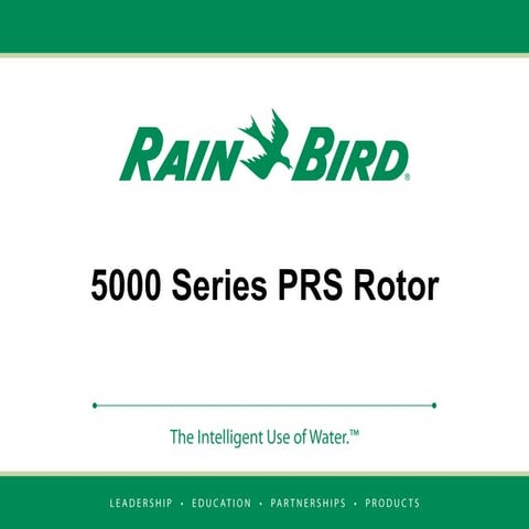 RainBird PRS | PPT