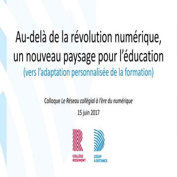 Cégep à distance
