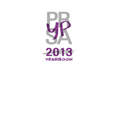 PRSA Young Pros 2013 Yearbook | PDF