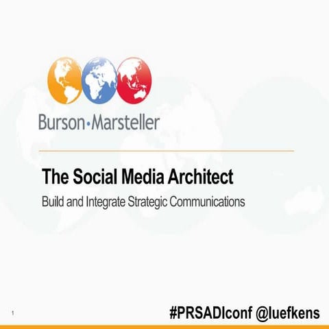 The Role of the Social Media Architect | PPTX | Social Networking ...