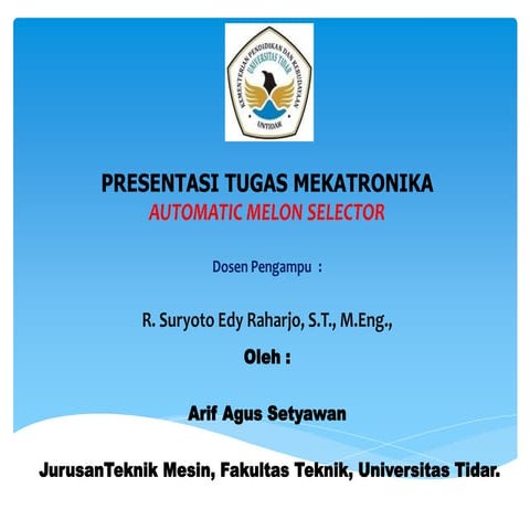 Presentation1-PERANCANGAN MESIN SORTING BUAH NAGA DENGAN KRITERIA UKU…