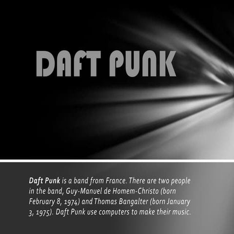 Daft Punk | PPTX