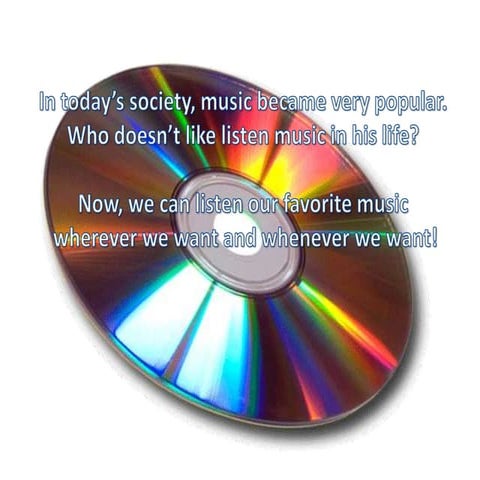 Evolution of music players Extra Credit | PPT