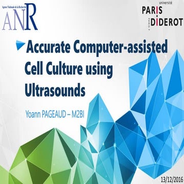 Student Project - Accurate Computer-assisted Cell Culture using ...