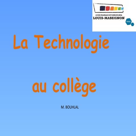 Présentation de la technologie 4ème.pptx