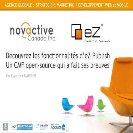 Présentation générale eZ Publish | PPT