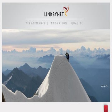 One page Linkbynet presentation | PDF