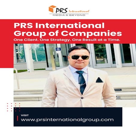 PRS International Group of Companies One Client. One Strategy. One ...