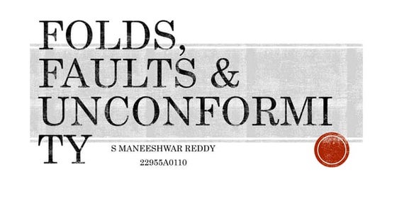 Description and classification of folds | PPT | Geology | Science