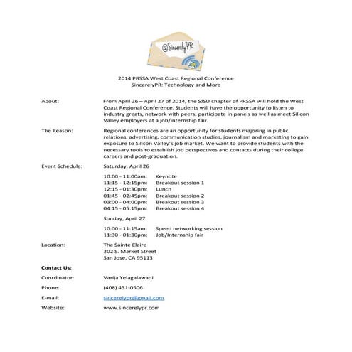 Event Fact Sheet | PDF