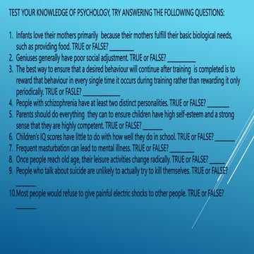 Module 0.3 Myers' Psychology for the AP Exam | PPTX