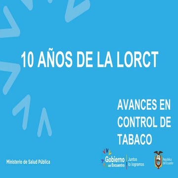 Avances de la LORC en los últimos 10 años | PDF