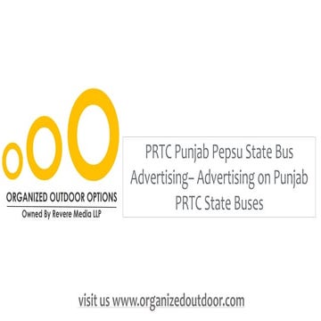 PRTC Punjab PEPSU Bus Advertising - Advertising on PRTC Punjab State ...