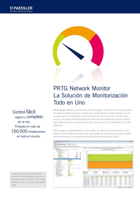 Prtg Network Monitor Presentation Ppt