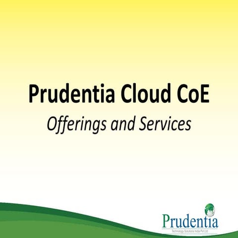 Prudentia cloud coe | PDF