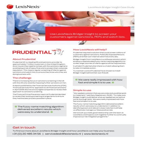 Prudential-casestudy | PDF