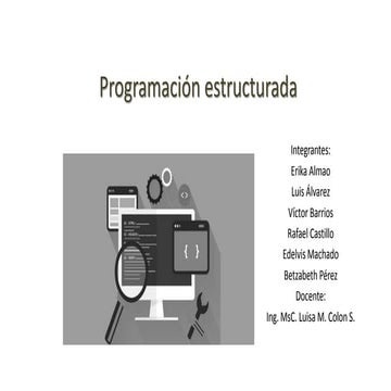 Programación estructurada y Herramientas estructurada | PPTX