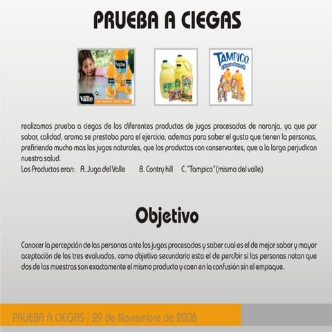 Prueba A Ciegas | PDF