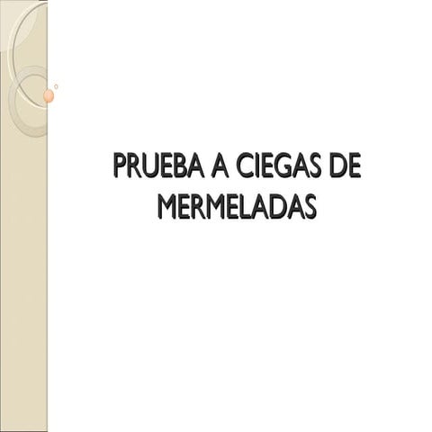 Prueba A Ciegas | PDF