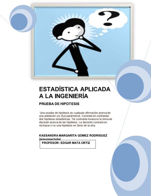 Test de Dixon (Test – Q). Rev. 00 | PDF