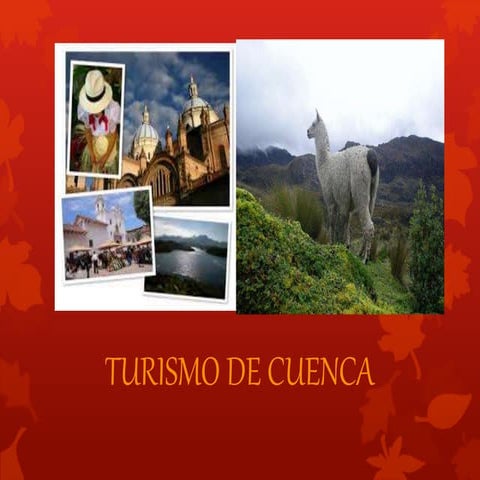 Turismo de cuenca adrian velez | PPTX