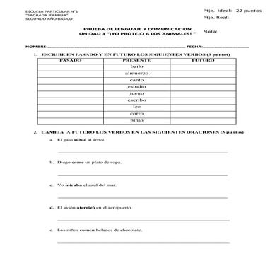 Guia pronombres personales | DOCX