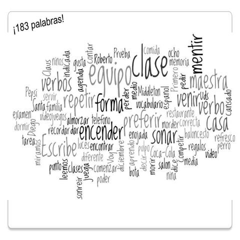 Prueba de los verbos de la bota wordle | PPTX