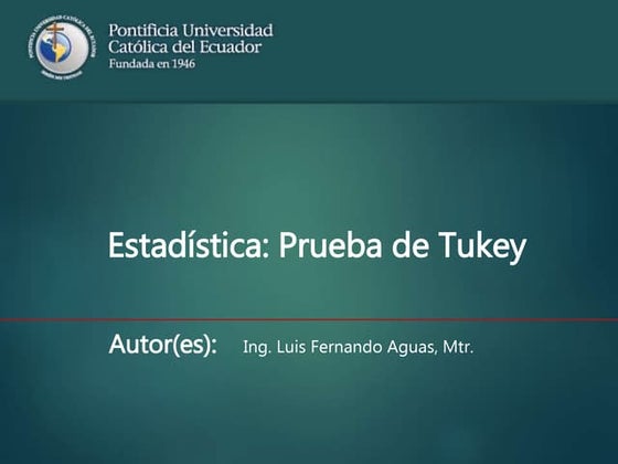 Tablas de tukey_y_duncan | PDF