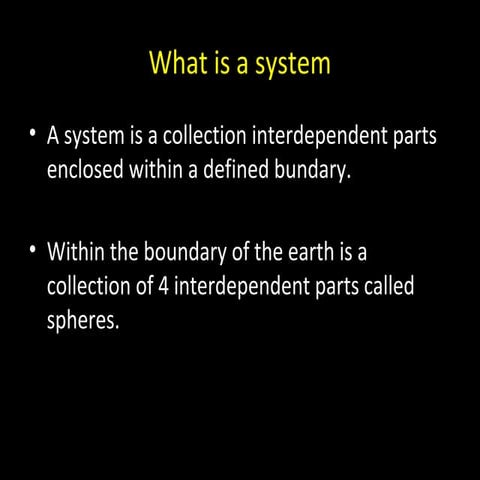 Earth system science notes | PPTX