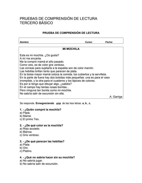 Guia comprensión textos dramáticos | PDF
