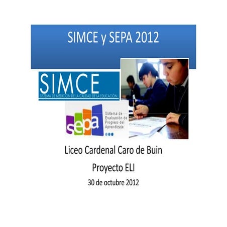 Ppt qué es el simce | PPT