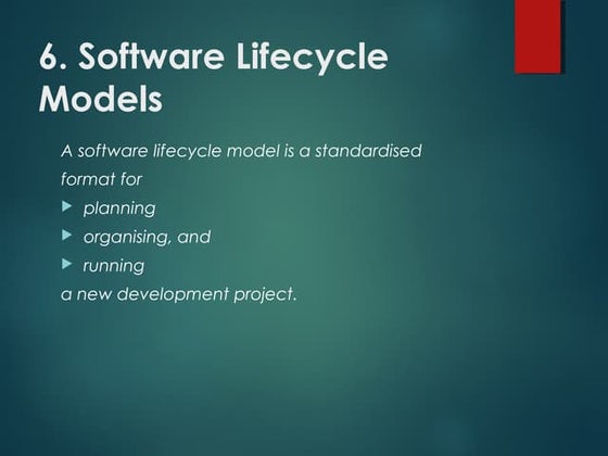 SDLC (Software development life Cycle) | PPTX | Operating Systems | Computer Software and ...