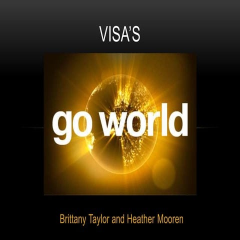 Visa Go World Campaign for 2012 London Olympics | PPTX