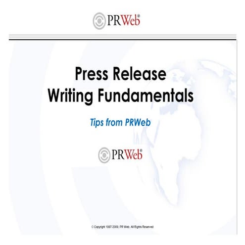 Pr writing fundamentals | PDF