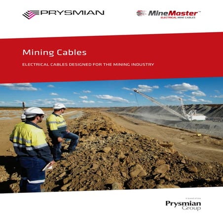 Prysmian Mine Master Electrical Cables For Mining Industry | PDF