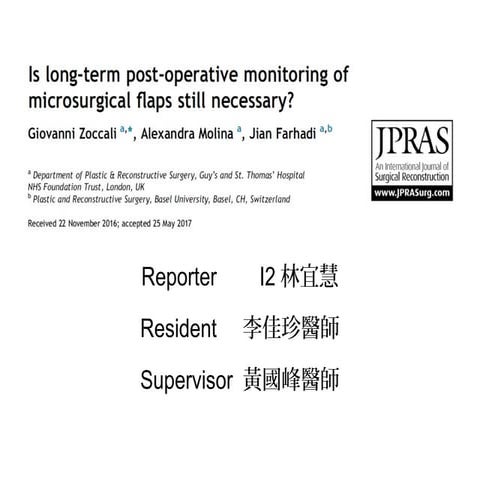 PS-journal-flap-monitor | PPT